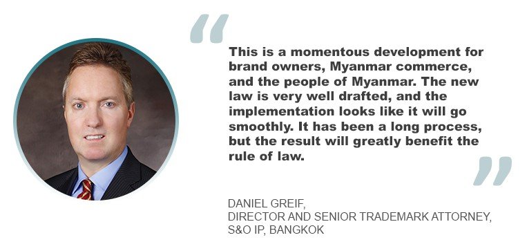 New trademark law in Myanmar now in full force | Asia IP